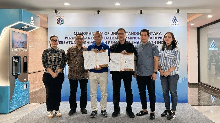 PAM Jaya dan P3RSI Teken MoU Penagihan Langsung Air ke Penghuni Unit Apartemen dan Rusun ...