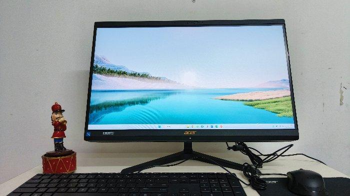 Review Acer Aspire C22-1700: AIO Ringkas, Hemat Tempat, dan Bertenaga - Wartakotalive.com