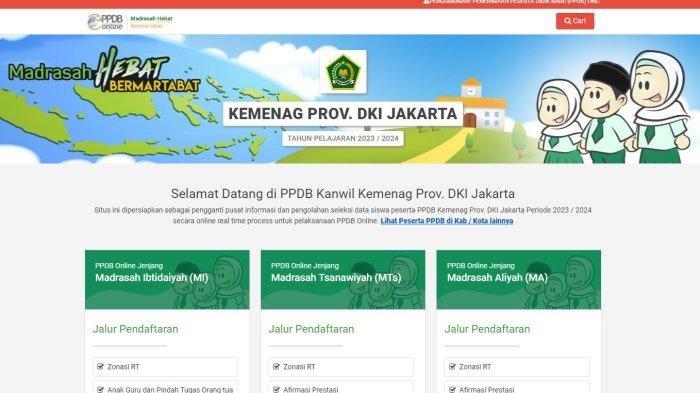 PPDB Madrasah Jakarta 2023 Dibuka 5 Juni, Simak Syaratnya, Ada Jalur Tahfidz Minimal 5 Juz ...