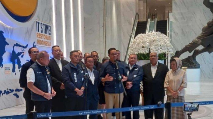 NasDem Resmi Bakal Usung Anies Baswedan di Pilgub DKI Jakarta 2024 - Wartakotalive.com