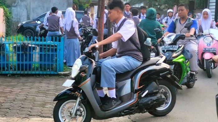 Kang Dedi Mulyadi, Banyak Siswa di Depok Tak Patuhi Imbauan, Tetap Bawa Motor ke Sekolah ...