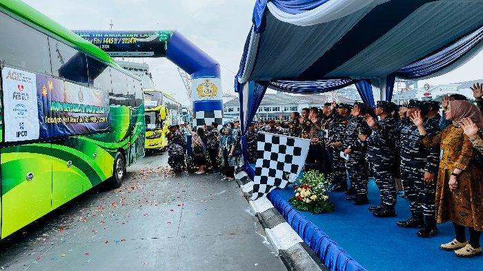 TNI AL dan Bank Artha Graha Berangkatkan Mudik Gratis ke Sejumlah Kota ...