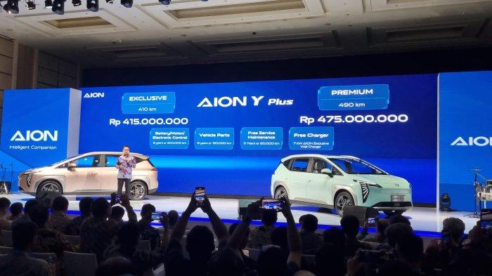 Rilis di Indonesia, Mobil Listrik AION Y Plus dengan Panoramic Sunroof Dibanderol Mulai Rp 415 ...