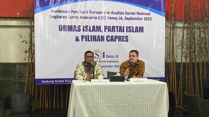 Survei LSI Denny JA: AHY Lebih Populer Ketimbang Cak Imin di Semua Ormas Islam - Wartakotalive.com