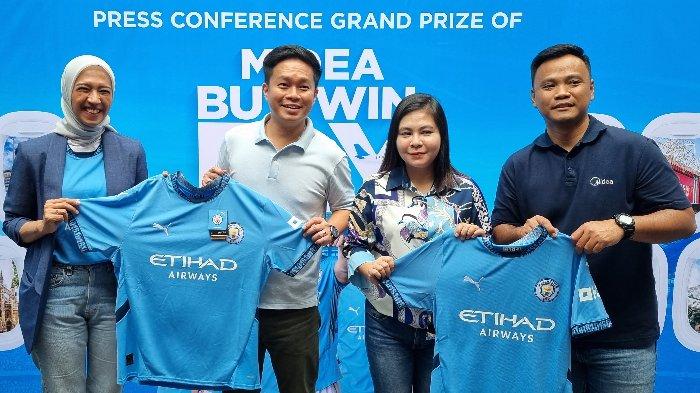 Tiga Pemenang Grand Prize Midea Buy.Win.Fly 2.0 Siap Nonton Langsung Manchester City di Inggris ...