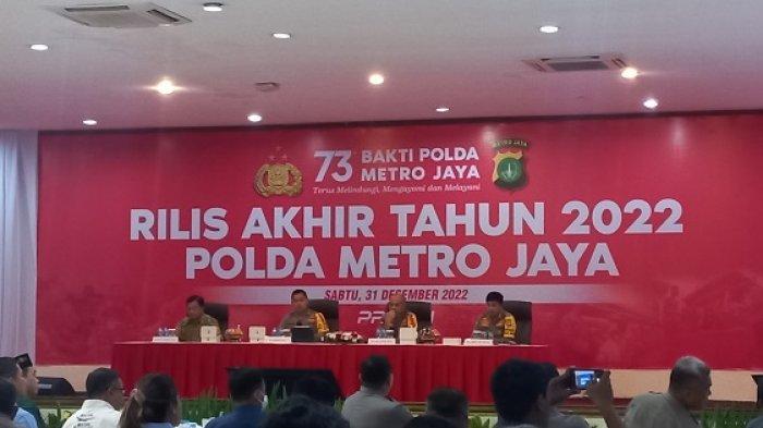 Jumlah Tindak Kejahatan di Jakarta dan Sekitarnya Meningkat pada Tahun 2022 - Wartakotalive.com
