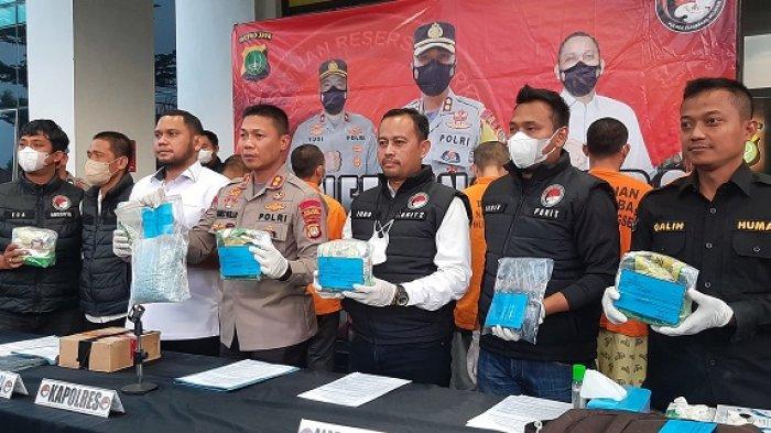 Polisi Gagalkan Peredaran Narkoba Senilai Rp 10 M yang Bakal Diedarkan di Jakarta dan Tangerang ...