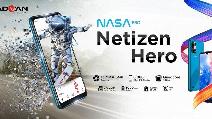 ADVAN NASA Pro Meluncur di Indonesia, Ponsel Android Dibawah Rp 1 Juta ...