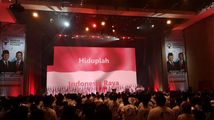 Diketuai Kader PDIP Bobby Nasution, Prabowo Subianto Hadiri Deklarasi Barisan Pengusaha Pejuang ...
