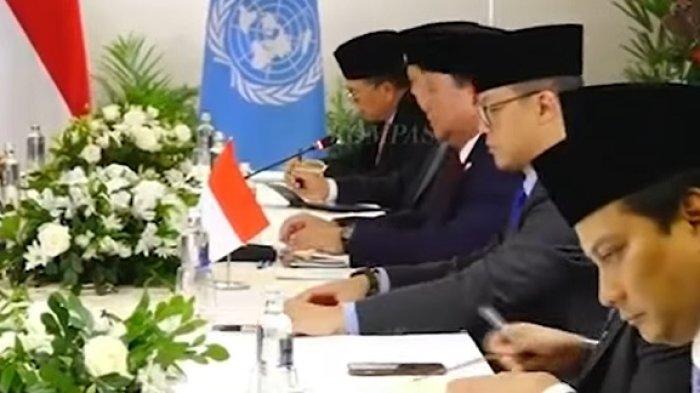 Momen Presiden Prabowo Sampaikan ke Sekjen PBB, Siap Kirim Pasukan Perdamaian ke Palestina ...