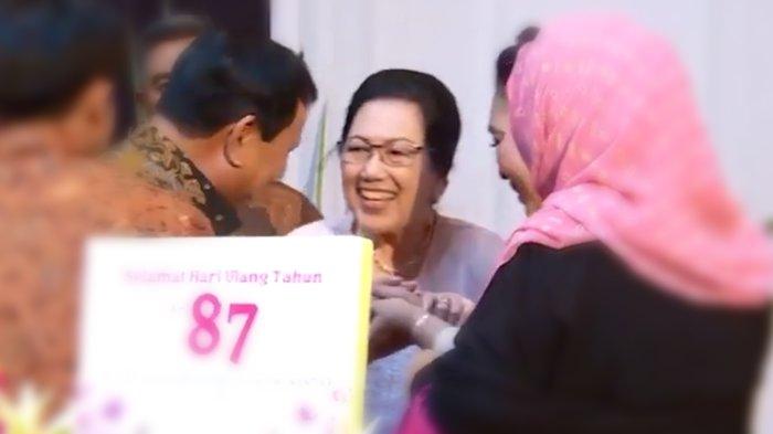 VIDEO Prabowo dan Titiek Kompak Hadiri Acara Ulang Tahun Adik Tien Soeharto - Wartakotalive.com