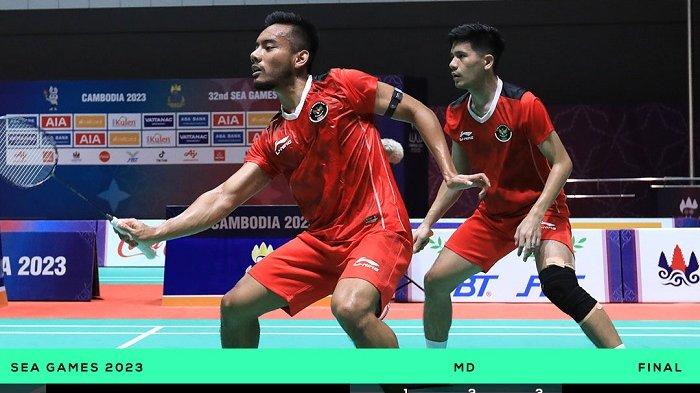 Pramudya/Yeremia Jadi Penentu Medali Emas Bulu Tangkis Beregu Putra Indonesia di SEA Games 2023 ...