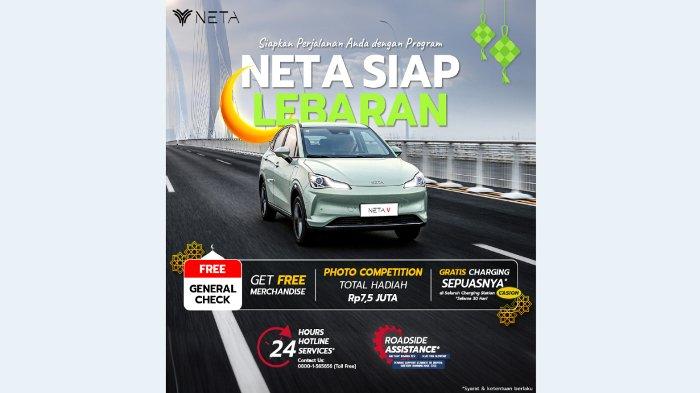 Mudik Pakai Mobil Listrik, NETA Gratiskan General Check dan Isi Daya di Charging Station Casion ...
