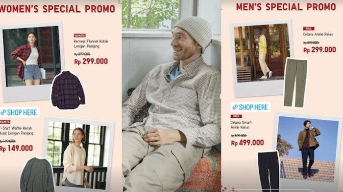Promo Koleksi Pakaian Uniqlo Indonesia hingga 29 Desember dari Pria ...