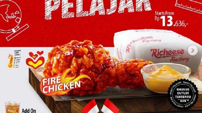 Promo Makanan 1 September, Bisa Makan Ayam Richeese Cuma Rp13 Ribuan ...
