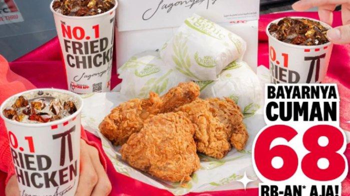 Promo Makanan Minggu, Makan Bertiga di KFC Cuma Rp68 Ribu, Burger King ...