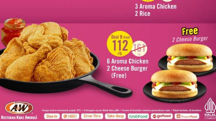 Promo Makanan Jumat, Makan di A&W Berenam Cuma Rp100 Ribuan ...