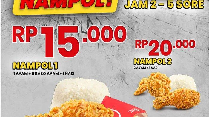 Promo Makanan Tanggal Tua, HokBen Cuma Rp25 Ribu, CFC Rp15 Ribu ...