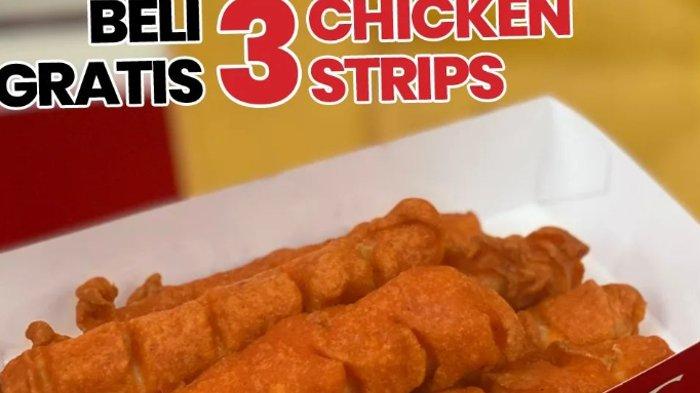 Promo Makanan Kamis, Beli 3 Chicken Strips CFC Gratis 3 - Wartakotalive.com