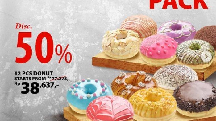 Promo Makanan 5 September, Beli 12 Donat Richeese Cuma Rp38 Ribuan ...