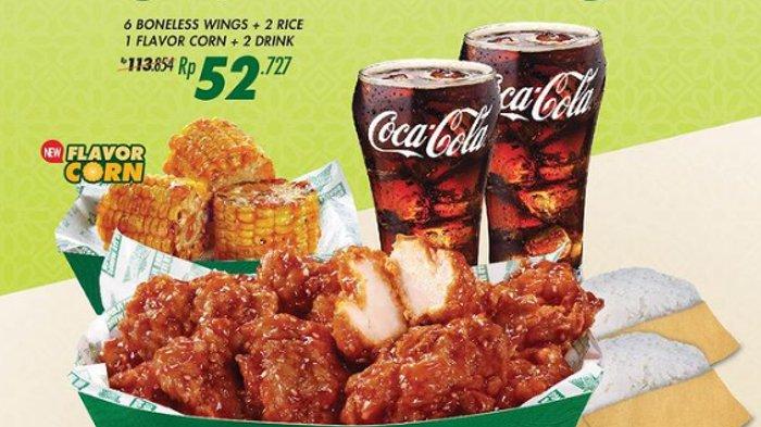 Promo Makanan Cocok Buat Makan Siang Hemat, 1 Paket Wingstop Cuma Rp20 ...