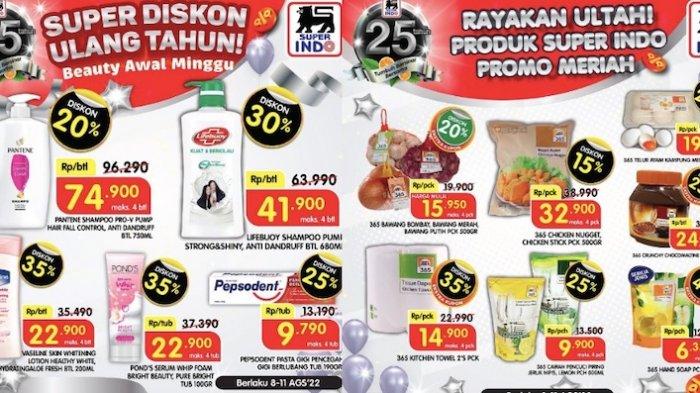 Promo Superindo Rabu 10 Agustus Diskon Perawatan Tubuh, Telur, Ayam Segar Plus Cashback Ovo ...