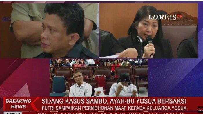 Putri Candrawathi ke Ortu Brigadir J: Saya dan Ferdy Sambo Tak Inginkan Kejadian Seperti Ini ...