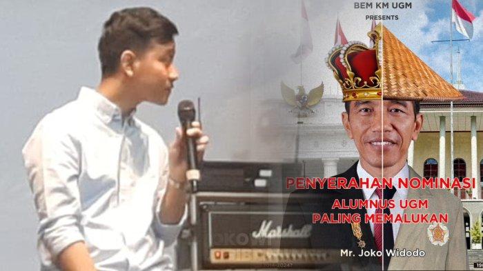 VIDEO Respon Gibran saat BEM UGM Nobatkan Presiden Jokowi Alumnus ...