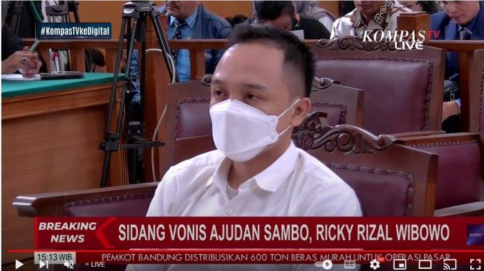 BREAKING NEWS: Ricky Rizal Divonis 13 Tahun Penjara - Wartakotalive.com