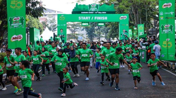 3.000 Orang Ikuti Road to MILO ACTIV Indonesia Race 2024 di Bandung ...