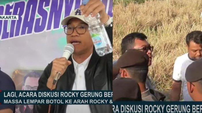 Rocky Gerung dan Refly Harun Diusir Warga hingga Dilempari Botol Saat di Yogya - Wartakotalive.com