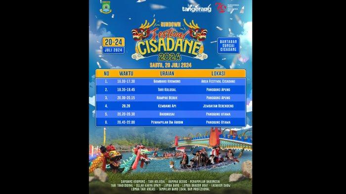 Siap Bertemu di Festival Cisadane Kota Tangerang 2024? Berikut Rundown Kemeriahannya ...