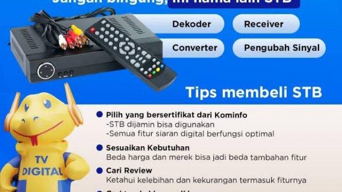 Ini Alasan Wajib Pakai STB Bersertifikat Resmi Kemenkominfo untuk ...