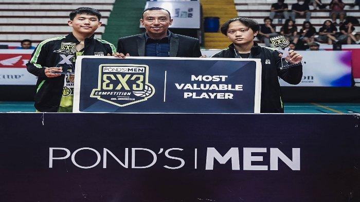 Gelar MVP Pond’s Men 3x3 Competition West Region Direbut Chayenne dan Samuel - Wartakotalive.com