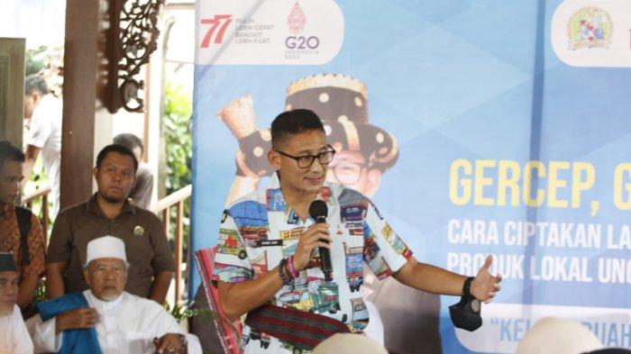 Ciptakan Lapangan Kerja Baru di Medan, Sandiaga Uno Beri Pelatihan Produk Turunan Buah Markisa ...