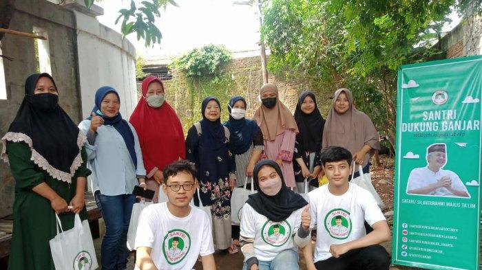 Santri Dukung Ganjar Jakarta Minta Doa dan Berbagi Sembako ke Majelis ...