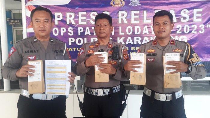 Sepanjang Operasi Patuh Lodaya 2023, 2.898 Kendaraan di Karawang Kena Tilang ETLE Mobile ...