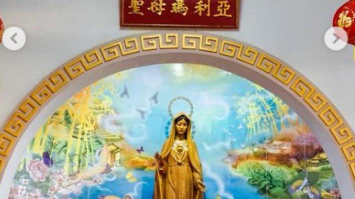 Sejarah Jakarta: Gereja Santa Maria de Fatima Berbentuk Klenteng yang ...