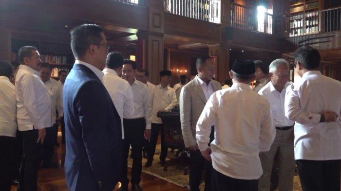 Calon Menteri Kabinet Prabowo-Gibran Kompak Pakai Kemeja Putih di ...