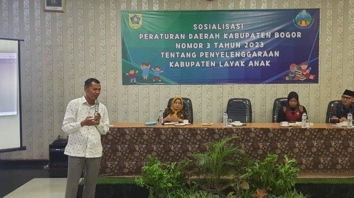 Pemkab Bogor Sosialisasi Perda Penyelenggaraan Kabupaten Layak Anak, Dedi Aroza Harap Tingkatkan ...