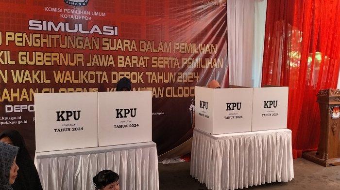 Simulasi Pemungutan Suara Pilkada Depok 2024: KPU Pastikan Proses Berjalan Lancar ...
