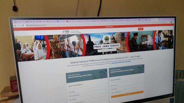 Link Pendaftaran PPDB Jateng 2022 Online, Boleh Daftar 2 Sekolah dan Ubah Pilihan - Halaman all ...