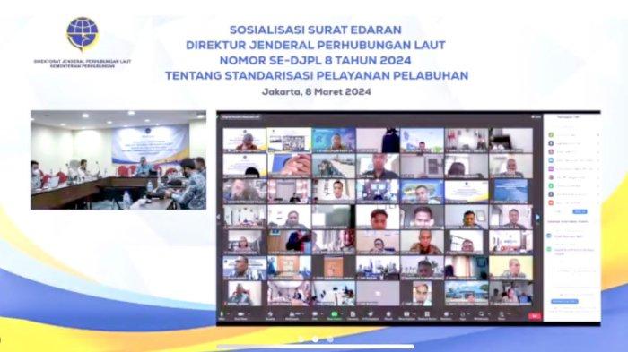 Sosialisasikan Standarisasi Pelayanan Pelabuhan, Ditjen Hubla Dorong ...