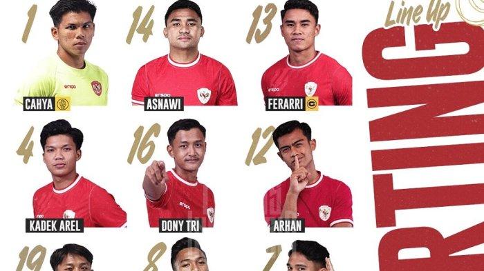 Line Up Timnas Indonesia vs Timnas Filipina: Rayhan Hannan, Marselino ...