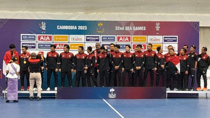 Catat Sejarah, Timnas Hoki Indoor Indonesia Raih Medali Emas SEA Games 2023 - Wartakotalive.com