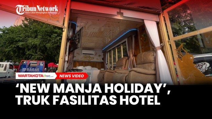VIDEO New Manja Holiday, Truk dengan Fasilitas Hotel yang Menang Kontes ...