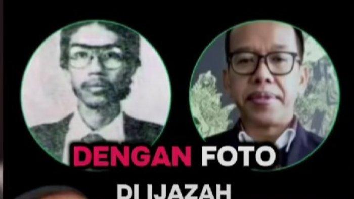 Roy Suryo Pastikan Sosok Asli di Ijazah UGM Milik Jokowi Adalah Dumatno ...