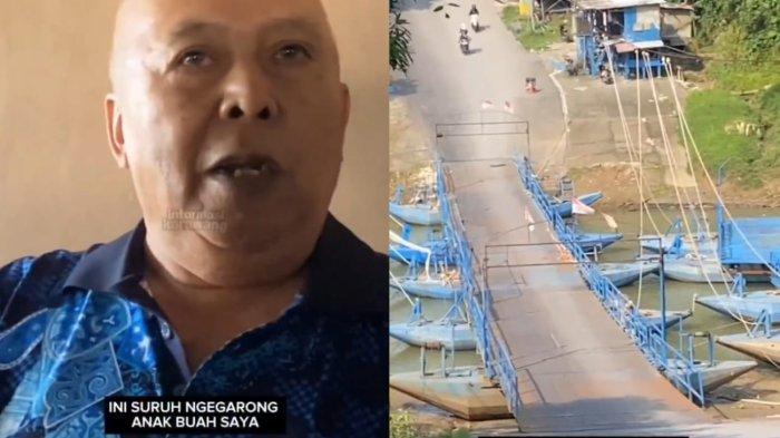 Haji Endang Geram BBWS Citarum Segel Jembatan Perahunya: Apa Anak Buah Saya Suruh Ngegarong ...