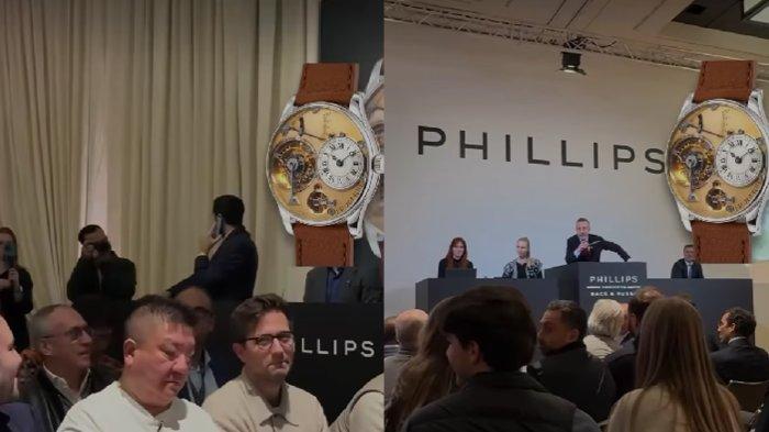 Viral Sosok Mirip Konglomerat Tan Kian Ikut Lelang Jam Super Mewah di ...