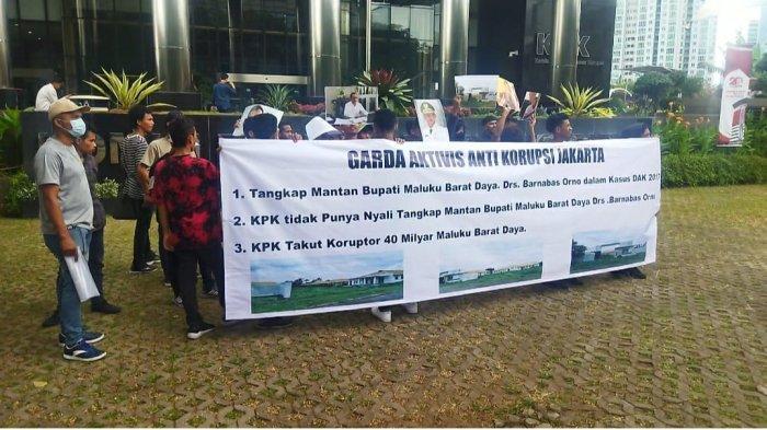 Warga Maluku di Jakarta Geruduk KPK, Desak Usut Dugaan Korupsi Wagub di ...